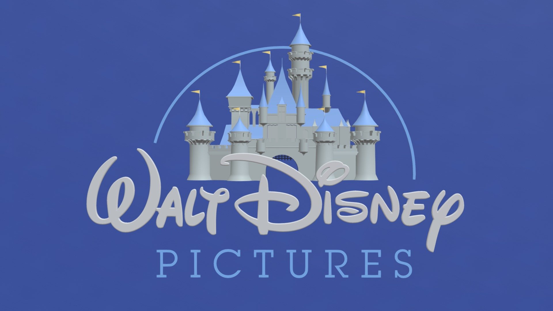 Walt Disney Pictures Logo Toy Story (1995) - Download Free 3D model by ...
