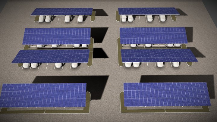 Photovoltaic 3D models - Sketchfab