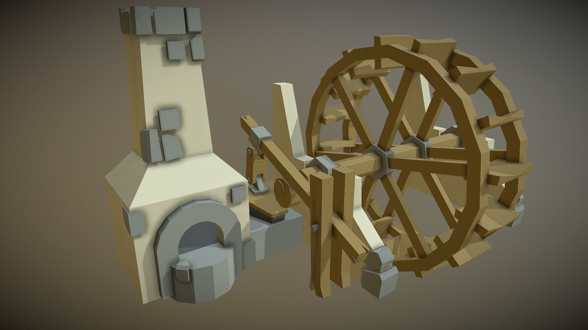Water Wheel Asset - Download Free 3D model by Zenchuck [9651320 ...