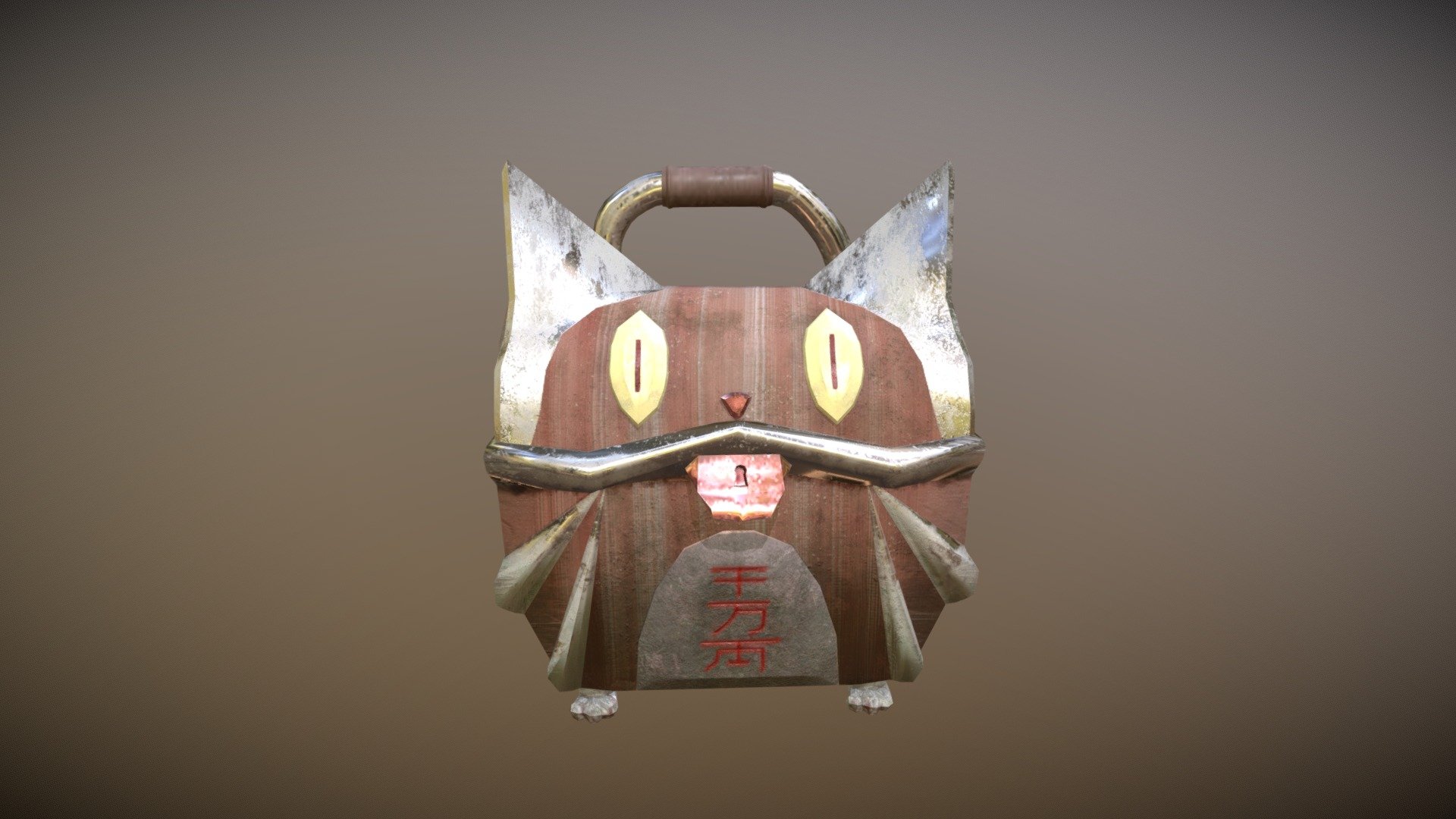 Sophomore Cat Chest - 3D model by dquedens [9655bcd] - Sketchfab