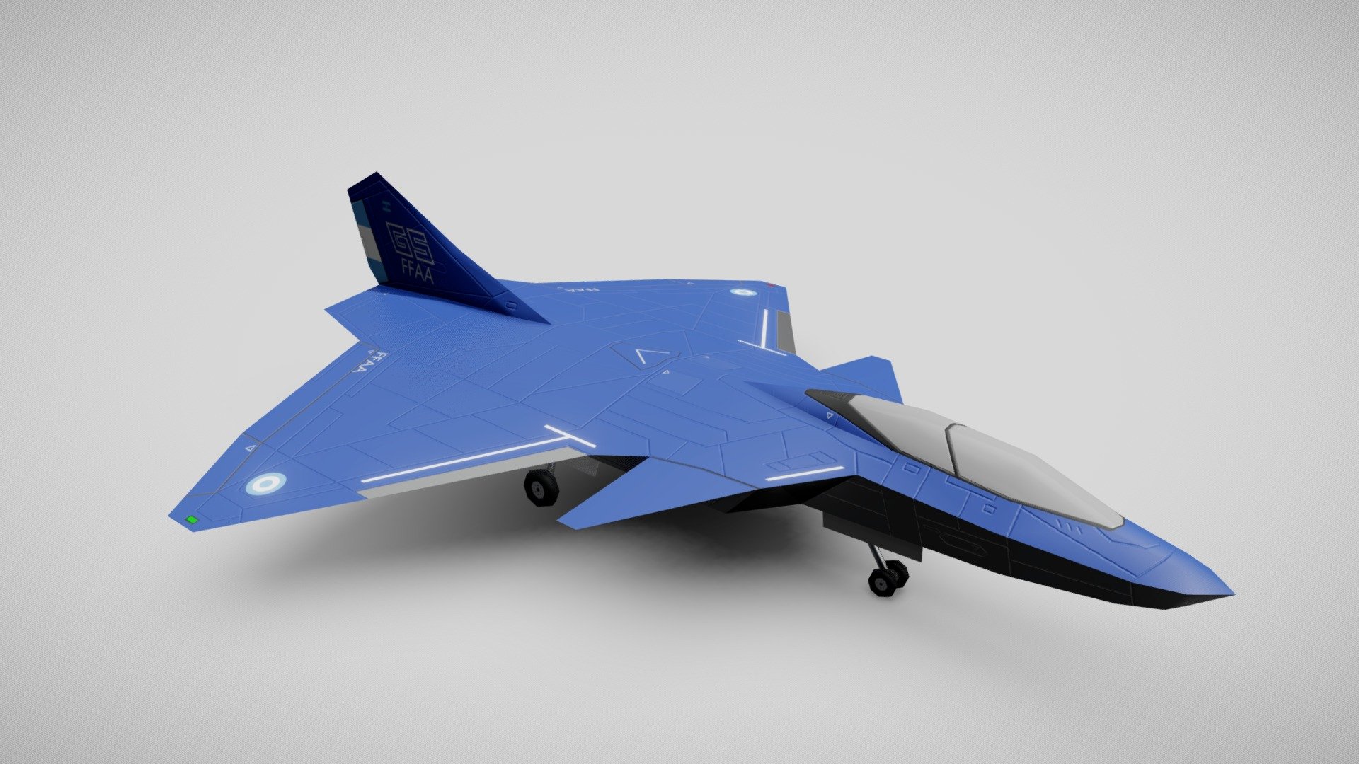 Low Poly Fighter - 3D model by saladudo [9658be4] - Sketchfab