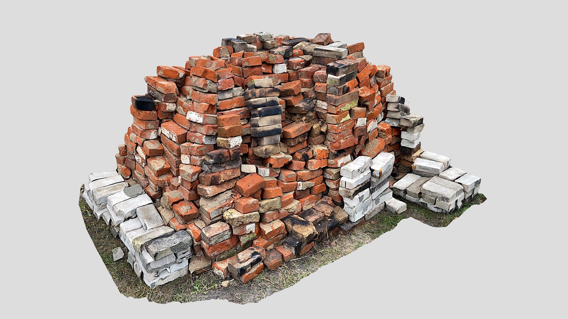 Pile of bricks 04 - 3D model by yaro.pro [9659a26] - Sketchfab