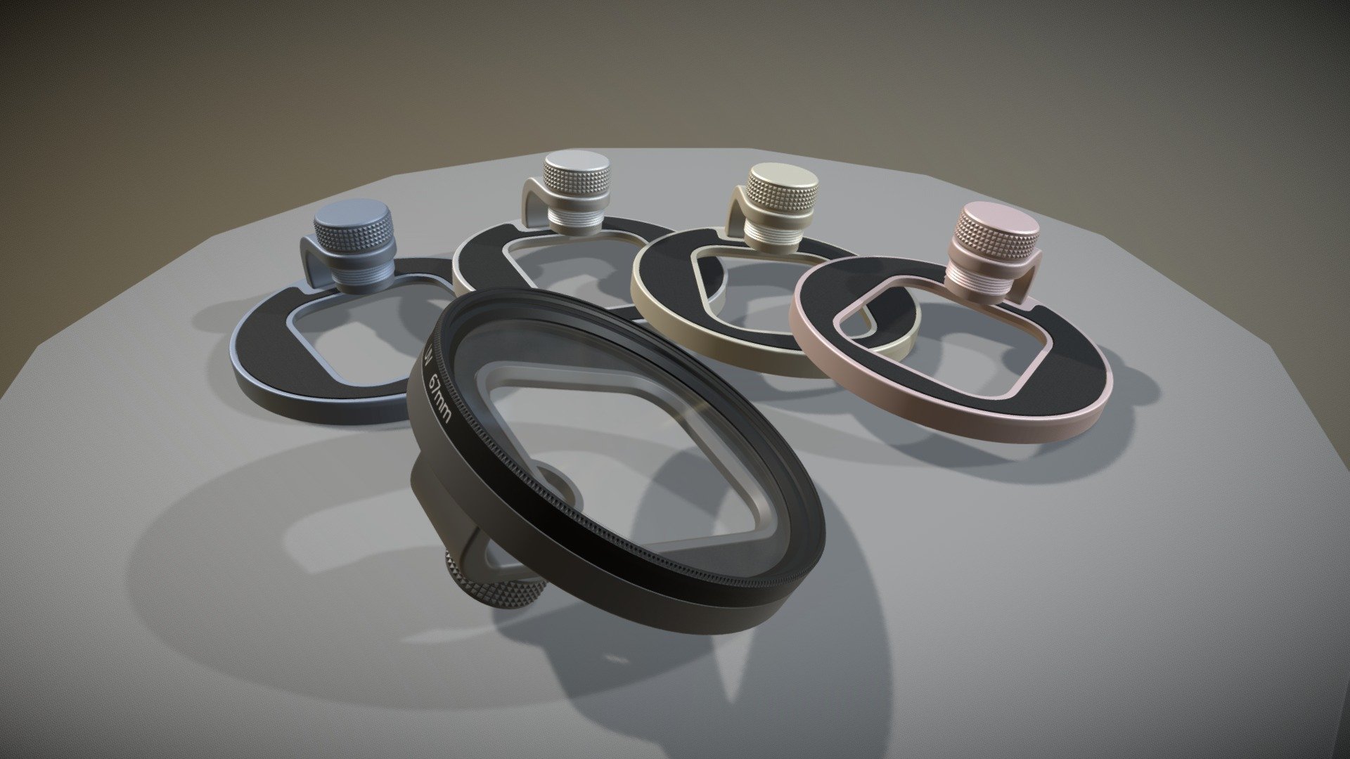 Lens Filter Adapter - 3D model by Micheus [965b453] - Sketchfab