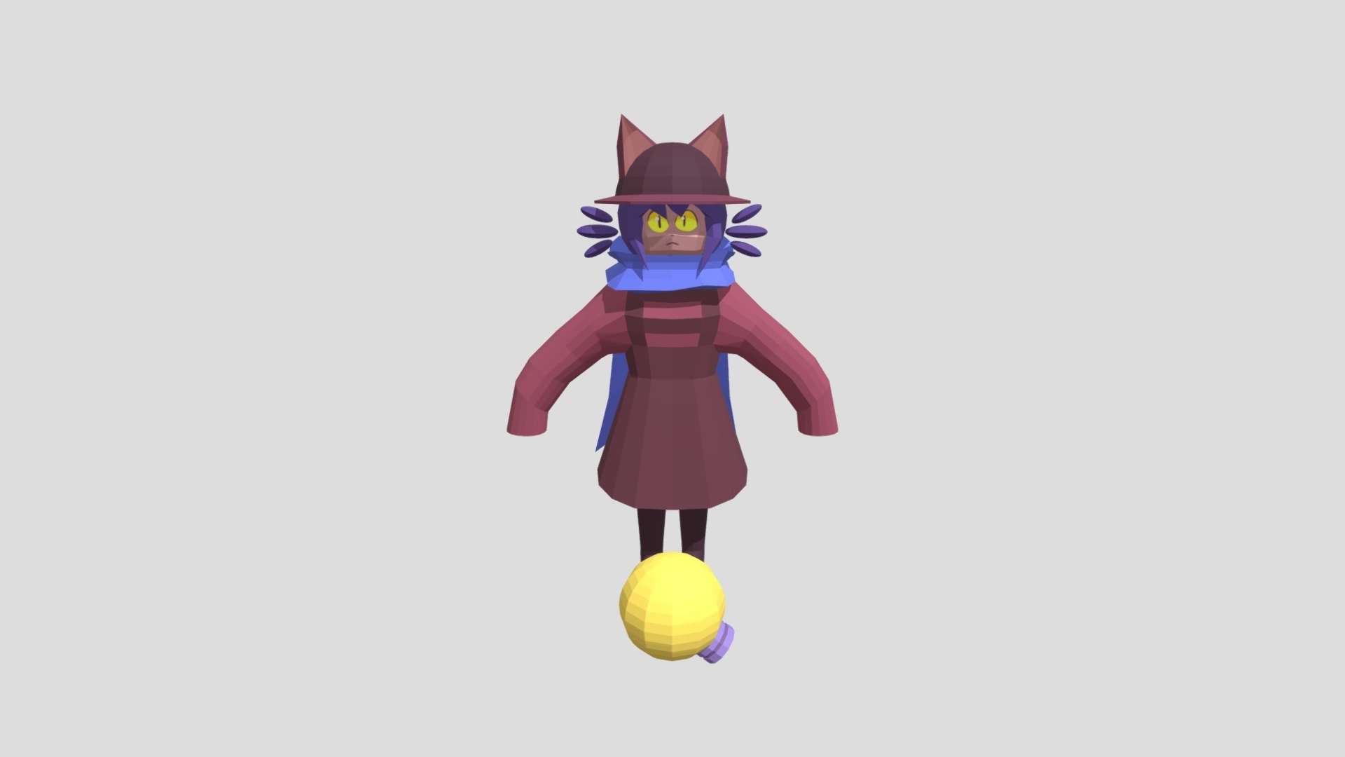Low Poly Niko Oneshot Model - Download Free 3D model by Seraph-TKD ...