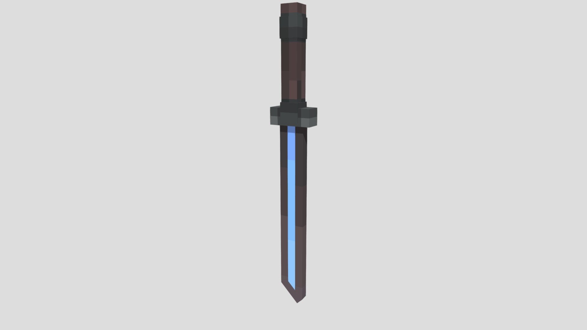 Netherite Katana (Diamond Blade) - 3D model by Eduardo Bugia ...