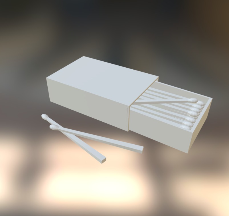 Matches - 3D model by Stephen E. Brandt (@stephenb407) [965e45b ...