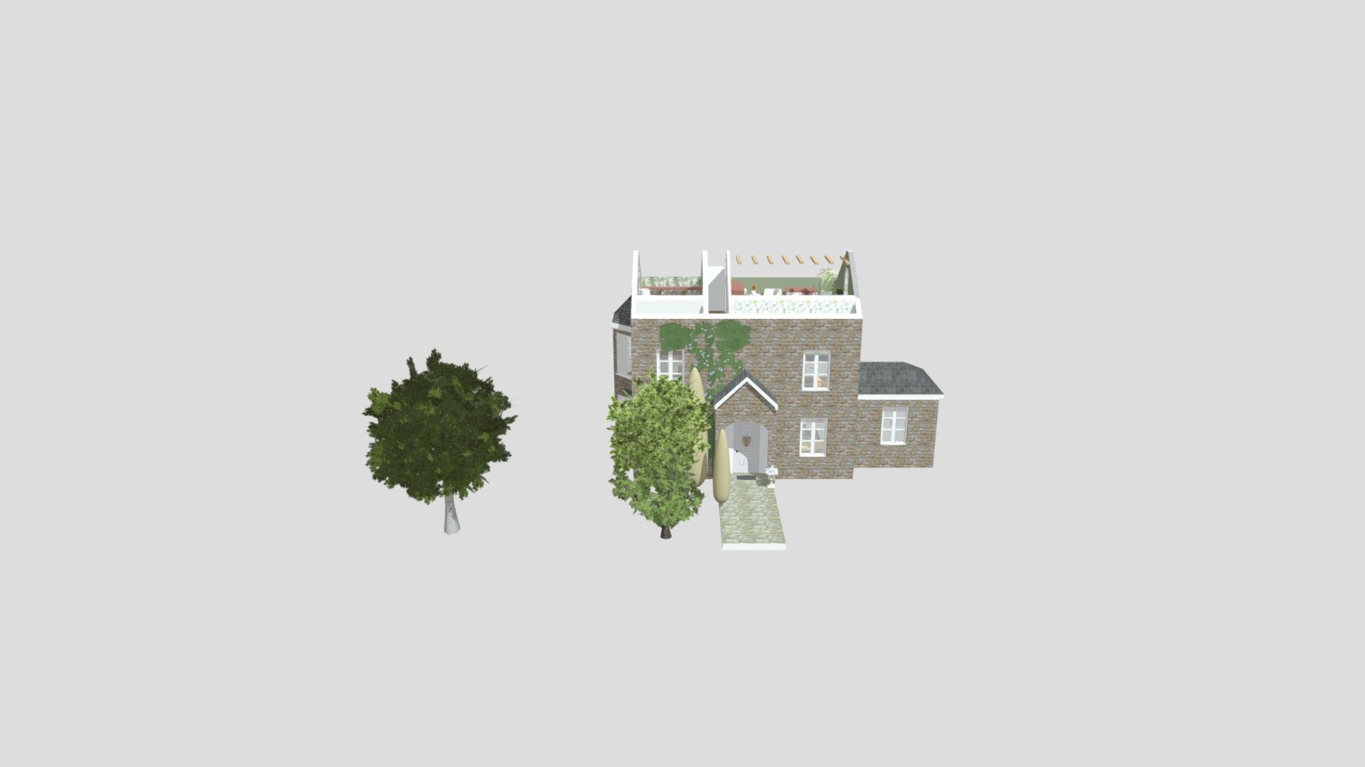 family home - Download Free 3D model by Home Design 3D (@homedesign3d ...