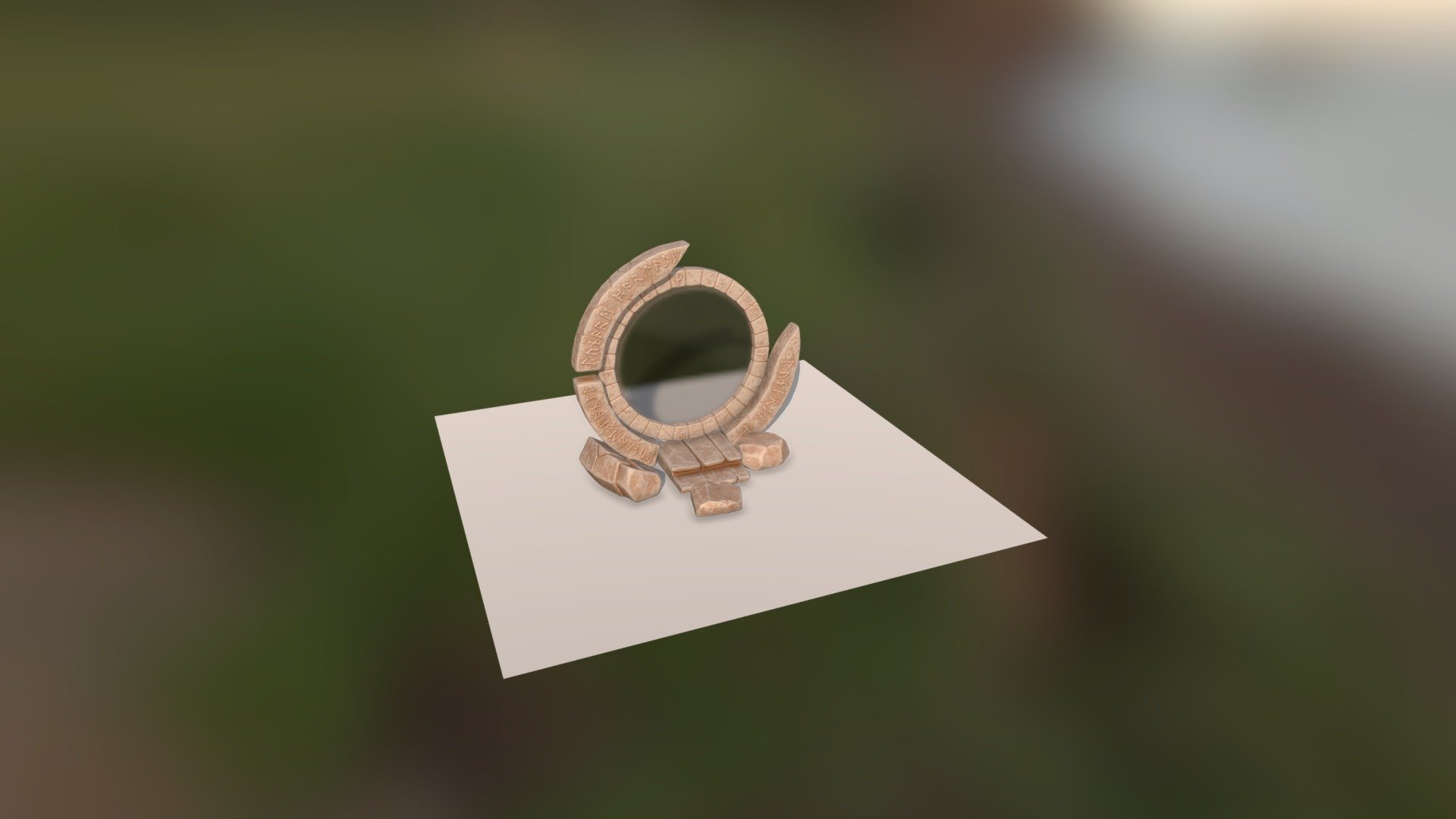 Portal Game Asset - Download Free 3D model by AnYoungOkami [965f89e ...