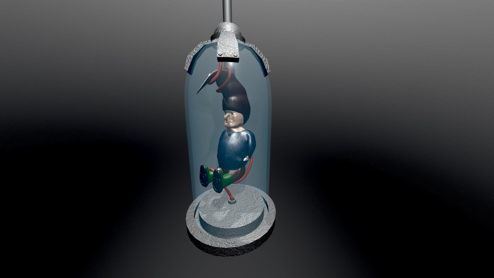Gnome Tank - 3D model by LisaBlackwell [96622a0] - Sketchfab