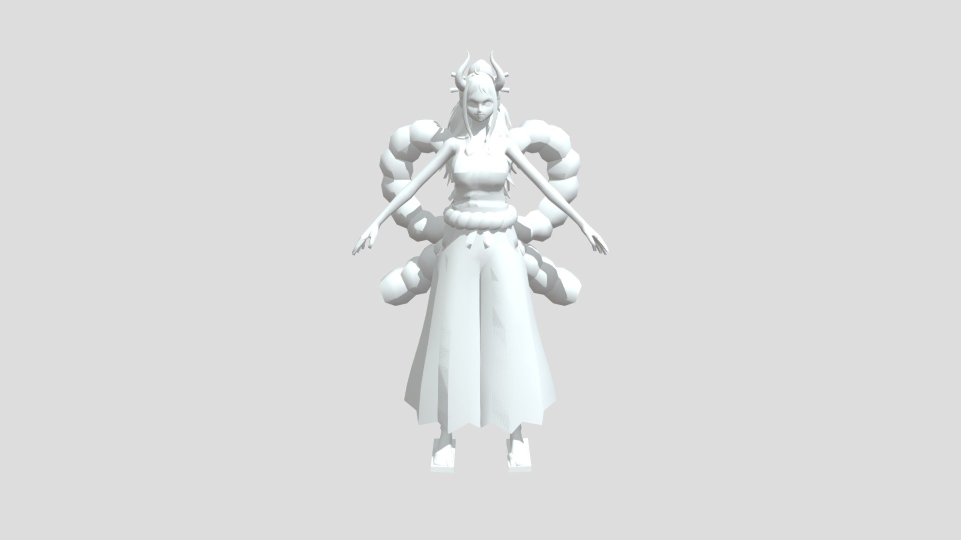 Yamato (One Piece) - 3D model by ExtraJ0lly (@yourfriendlybudgie ...