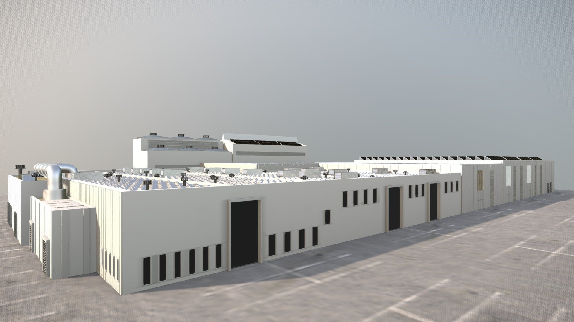 Basic Factory Modeling. - Download Free 3D model by Inky Vogue ...