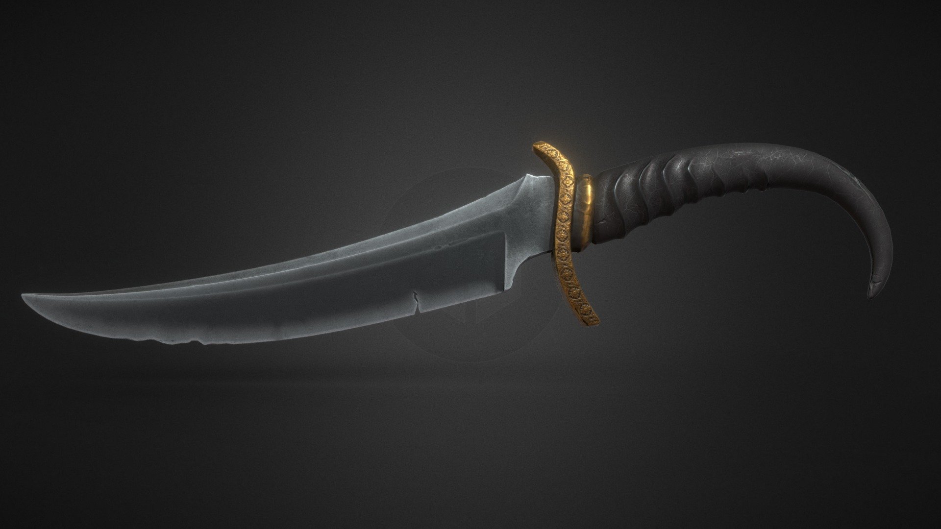 Fantasy dagger - 3D model by Simplix [9662f62] - Sketchfab