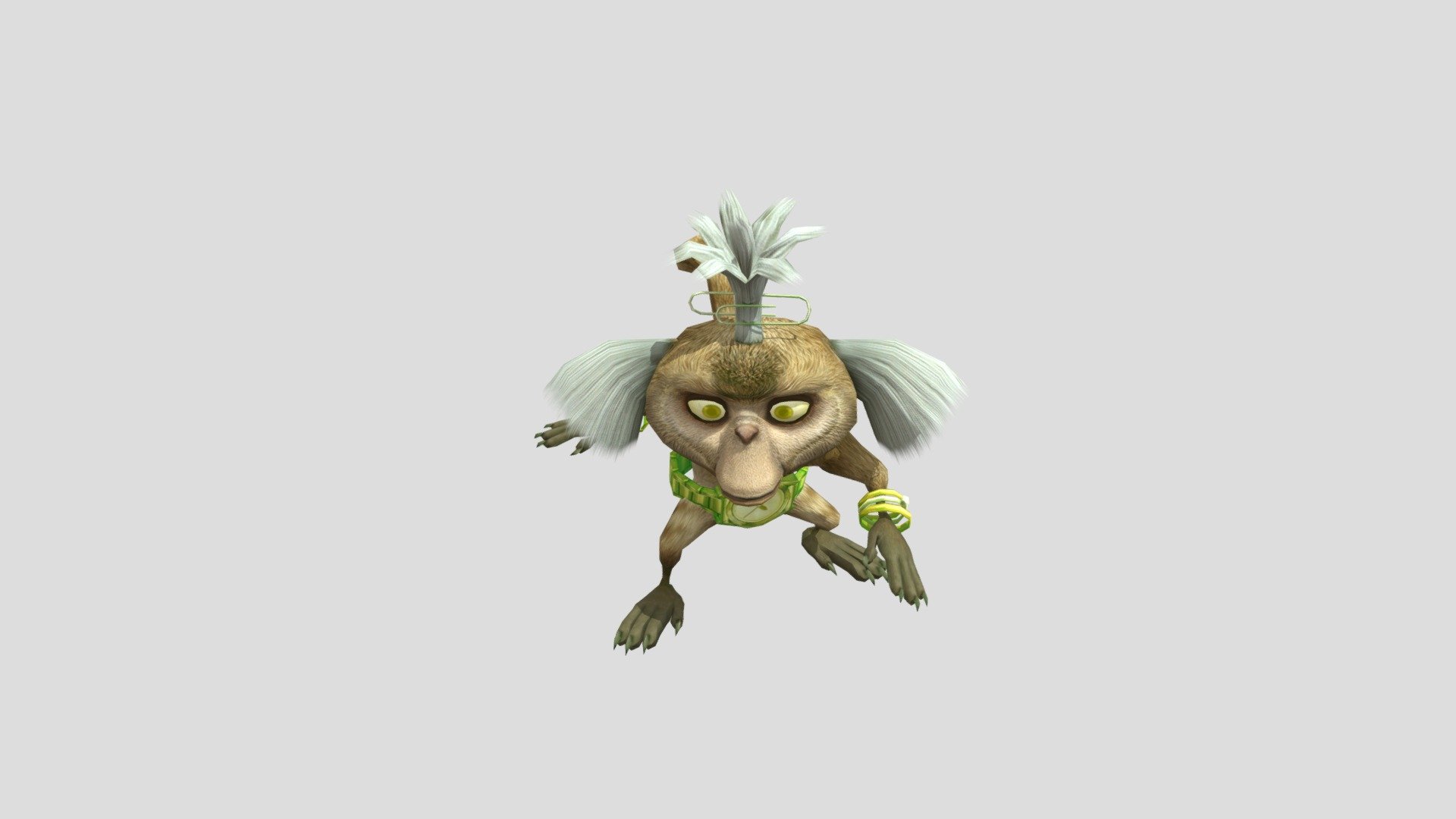 Marmoset Mauro From Rio - Download Free 3D model by Kyle.withem ...
