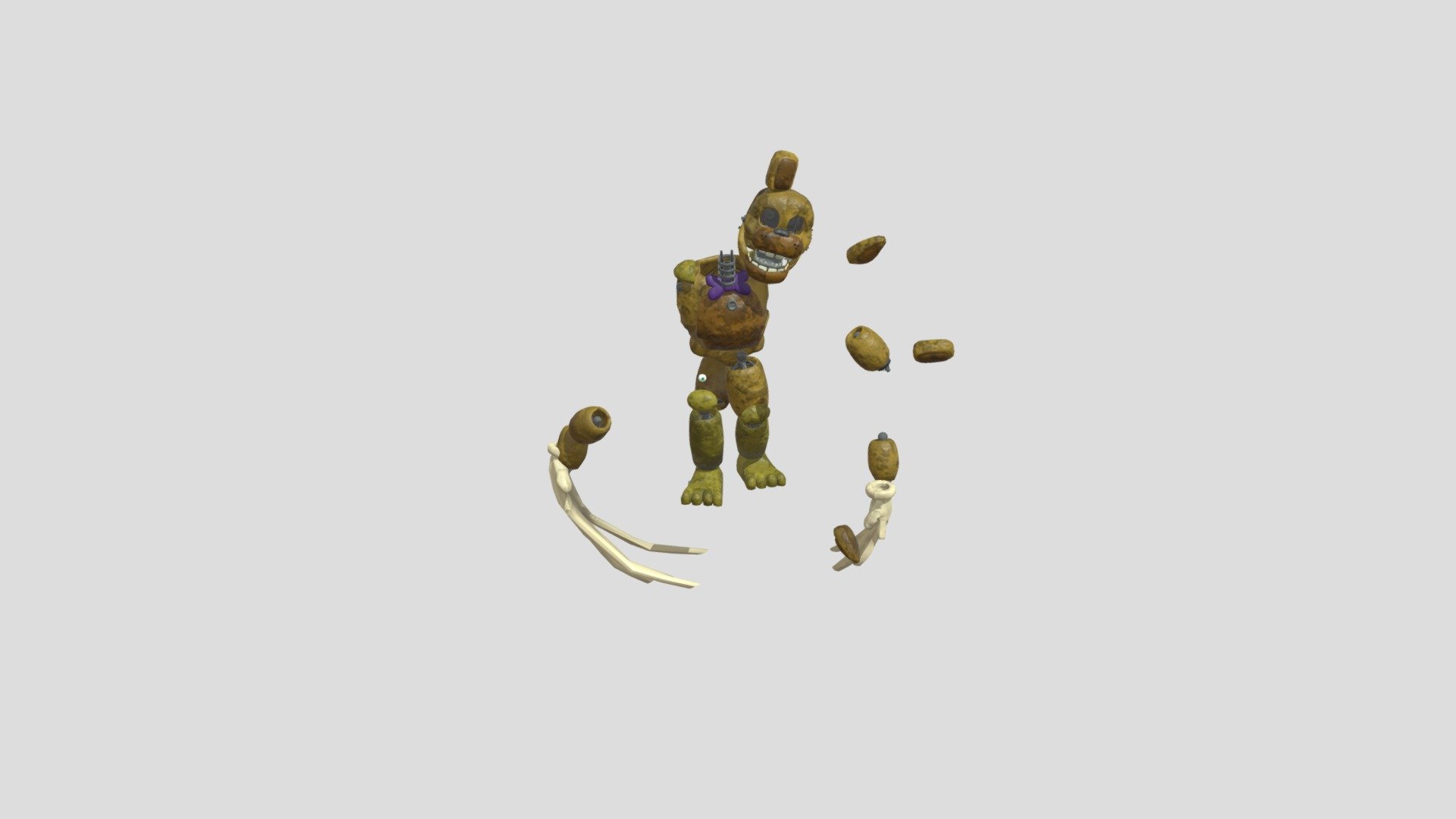 Springbonnie - Download Free 3D model by Fan promedio de fnaf ...