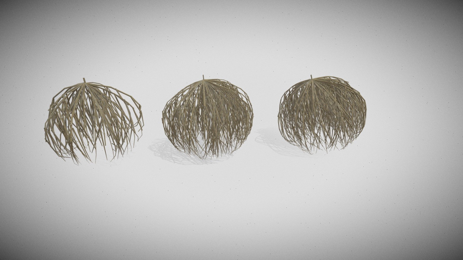 Tumbleweed animated looping Low-poly 3D model - 3D model by IZ.MdVerz ...