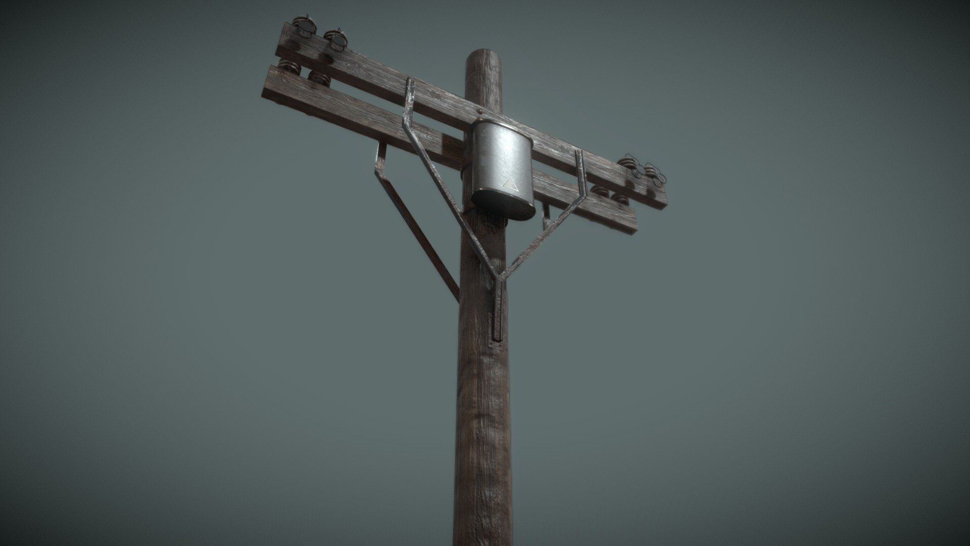 Old wood powerline - Download Free 3D model by absolute-fx [9665742 ...