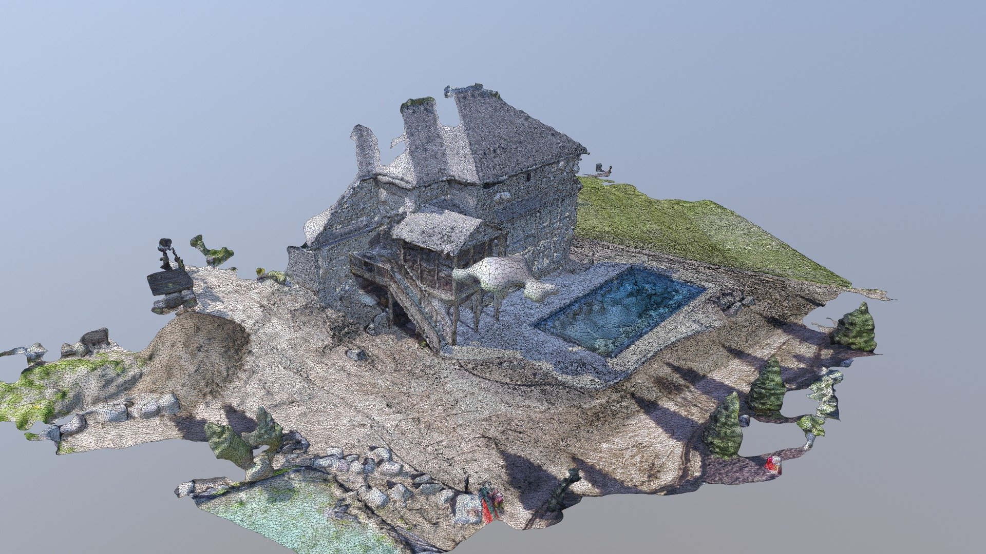 Mesh Slipper St. Landscaping - 3D model by JFD Corp (@JFDCorp) [96667e4 ...