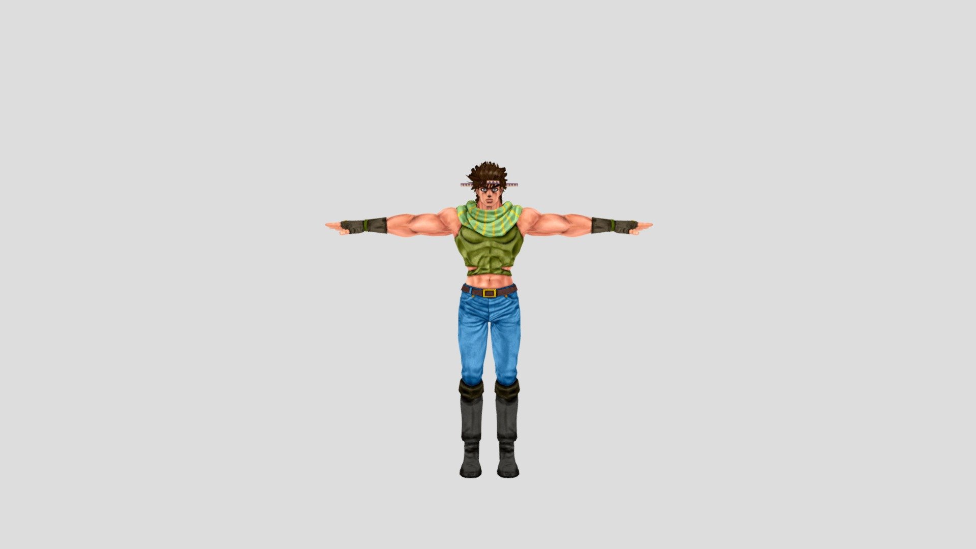 Joseph Joestar - Download Free 3D model by Miguette (@miguette1109 ...