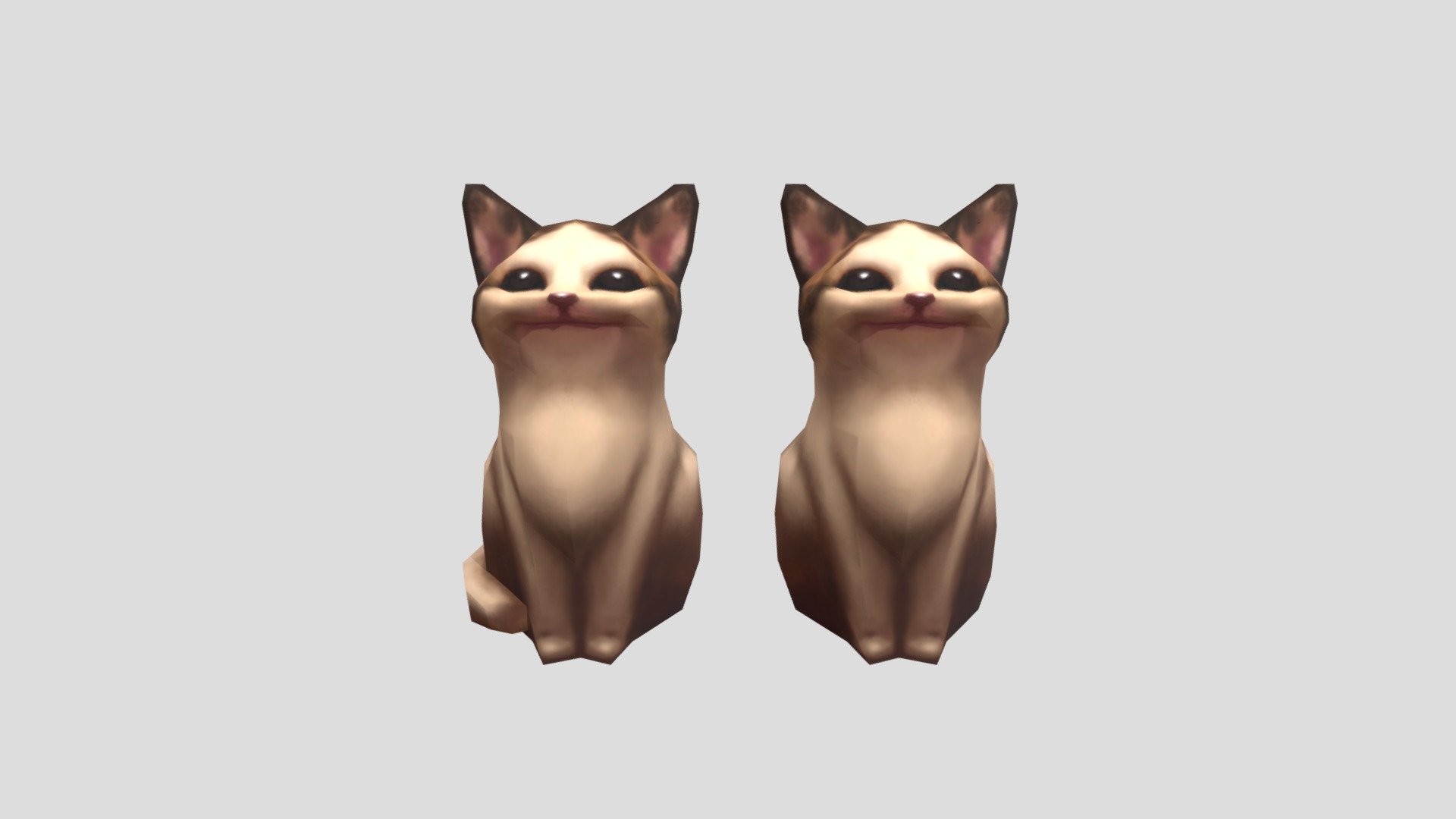 pop_cat - 3D model by pennp127 [9669f82] - Sketchfab