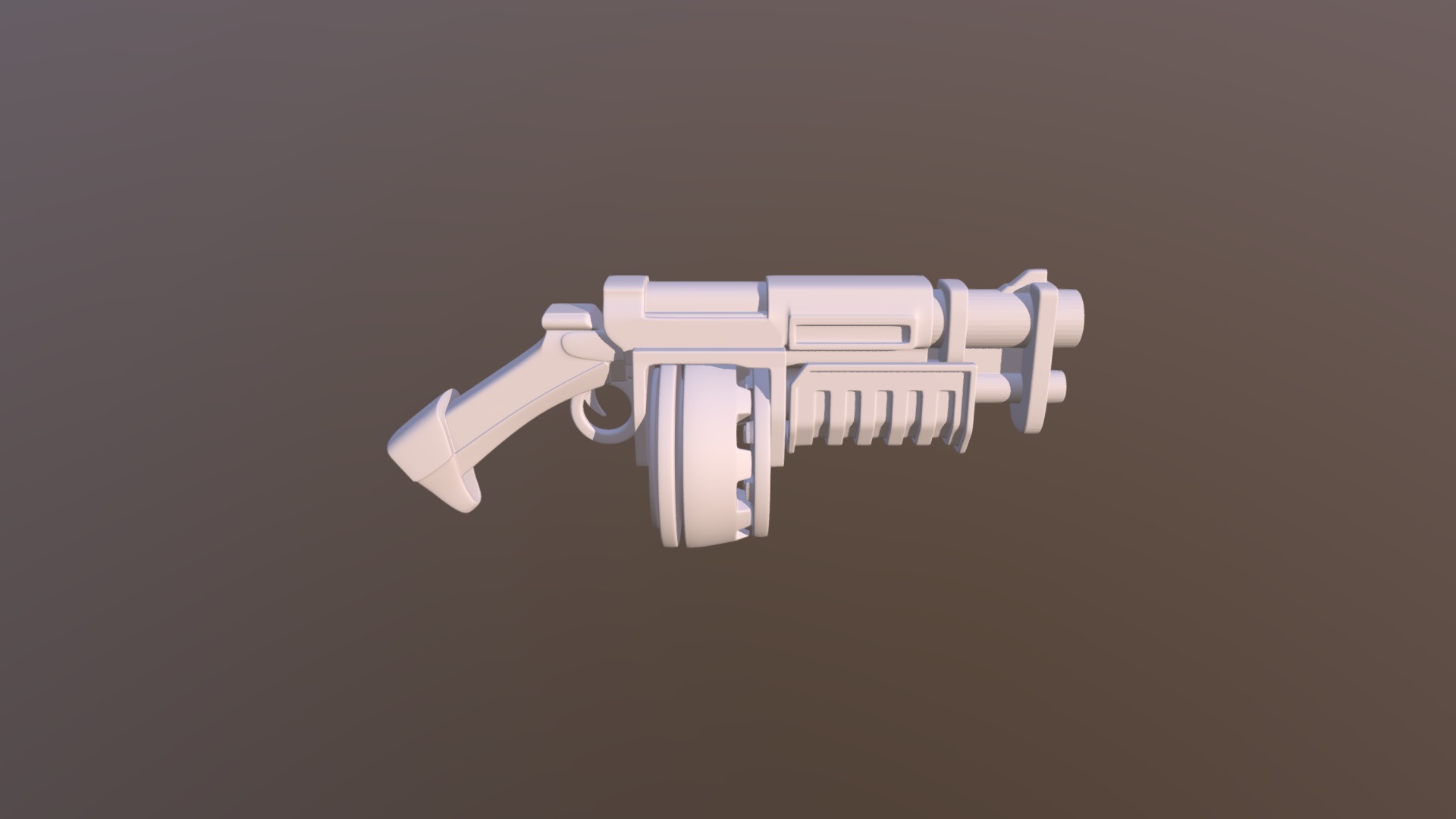 Necromunda Warhammer 40000 Orlock Autogun - 3D model by caliumanderio ...