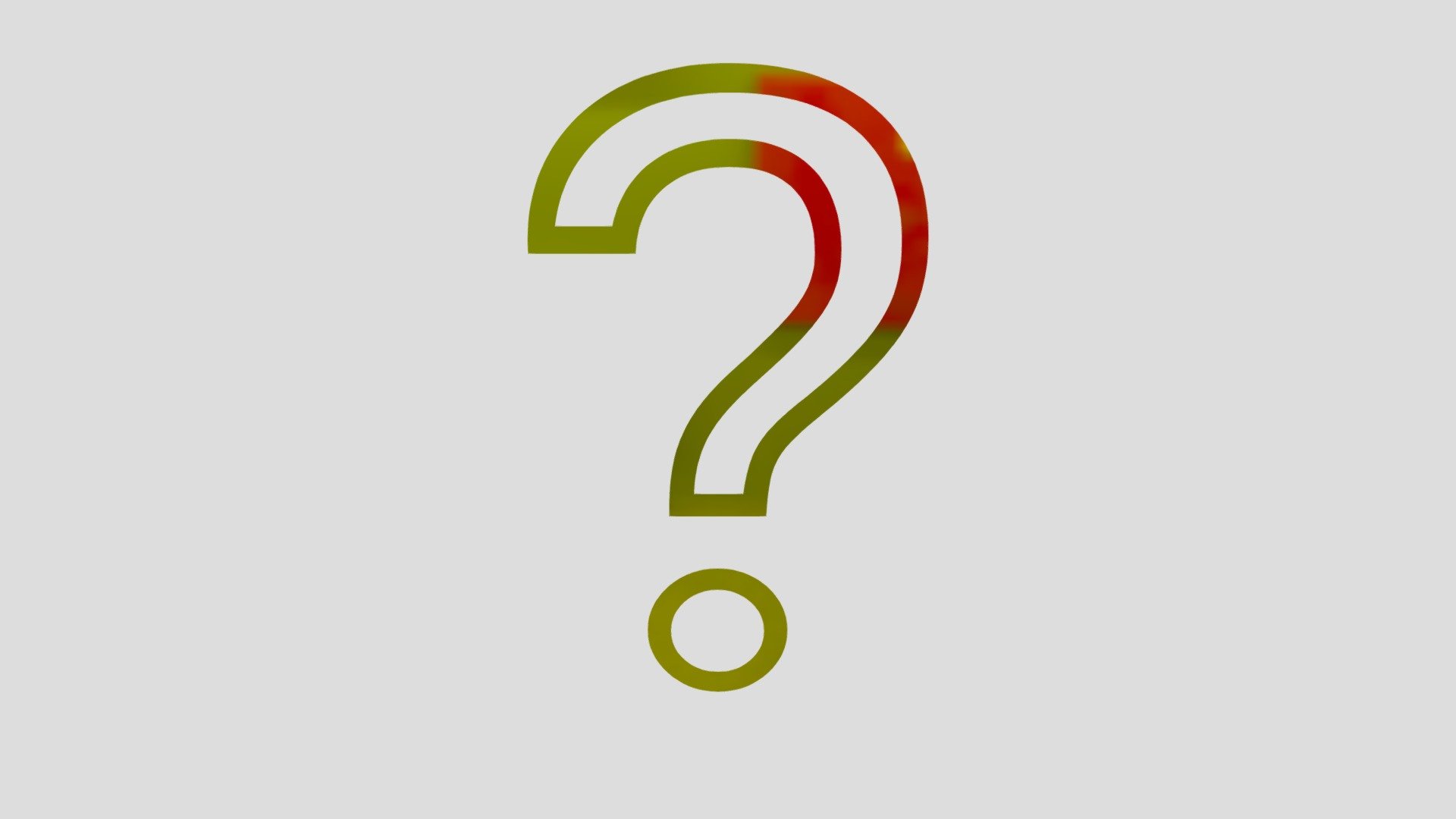 White Question Mark - Download Free 3D model by saurabh.buradkar7 ...