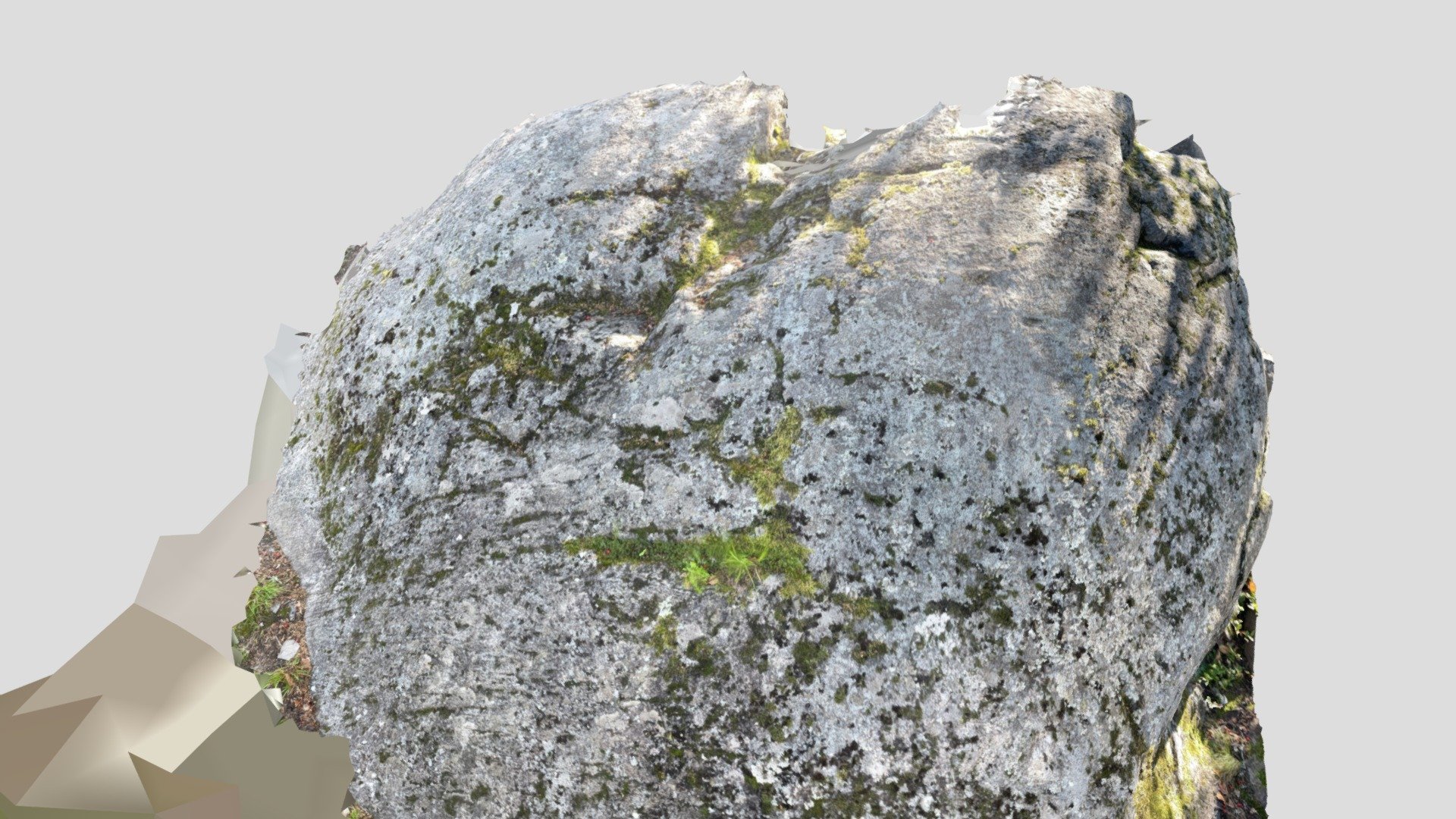 Mossy Rock - Forest - 3D model by Majzim [966b3af] - Sketchfab
