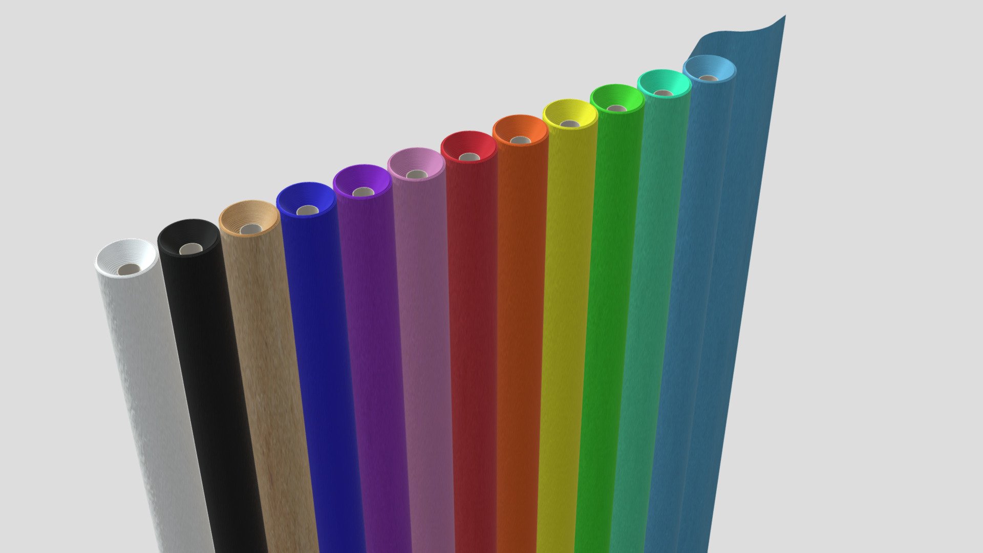 Rollo Papel Kraft COLORES - Download Free 3D model by vmmaniac [966d740 ...
