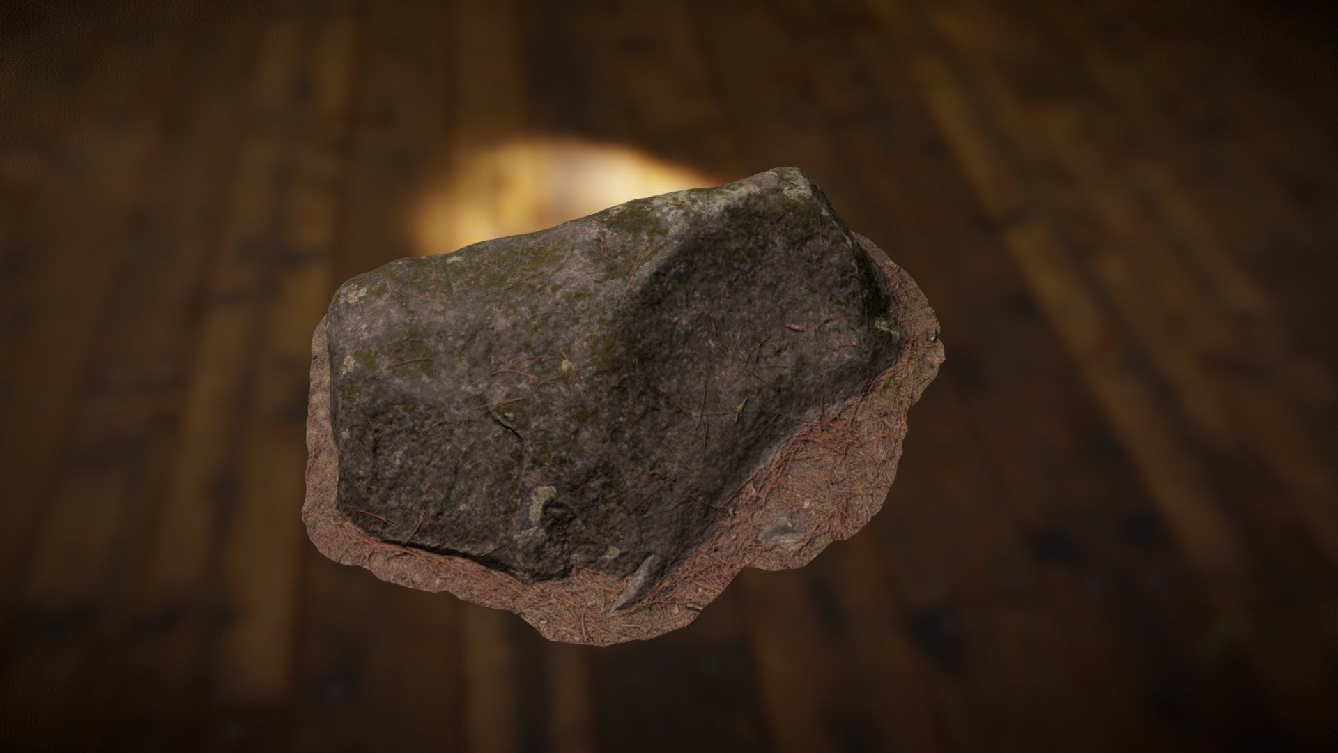 Boulder01 Mid Poly - 3D model by Quay Quay (@aceofquades) [966e4ab ...