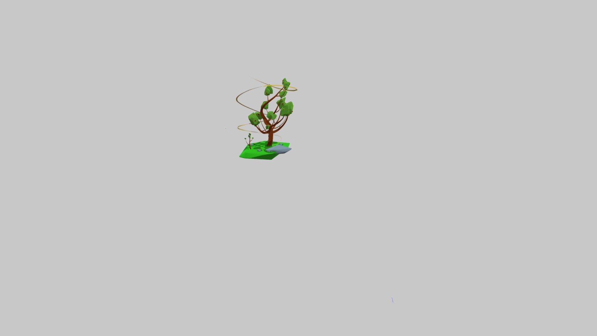 My first tree - Download Free 3D model by Gethian [966f6bf] - Sketchfab