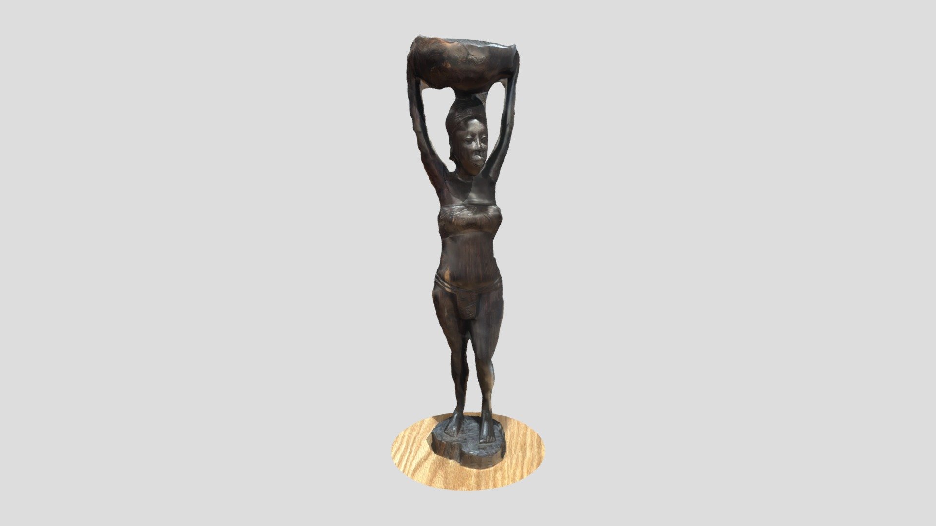 Woman Statue - 3D model by Luke (@iillee) [967074b] - Sketchfab