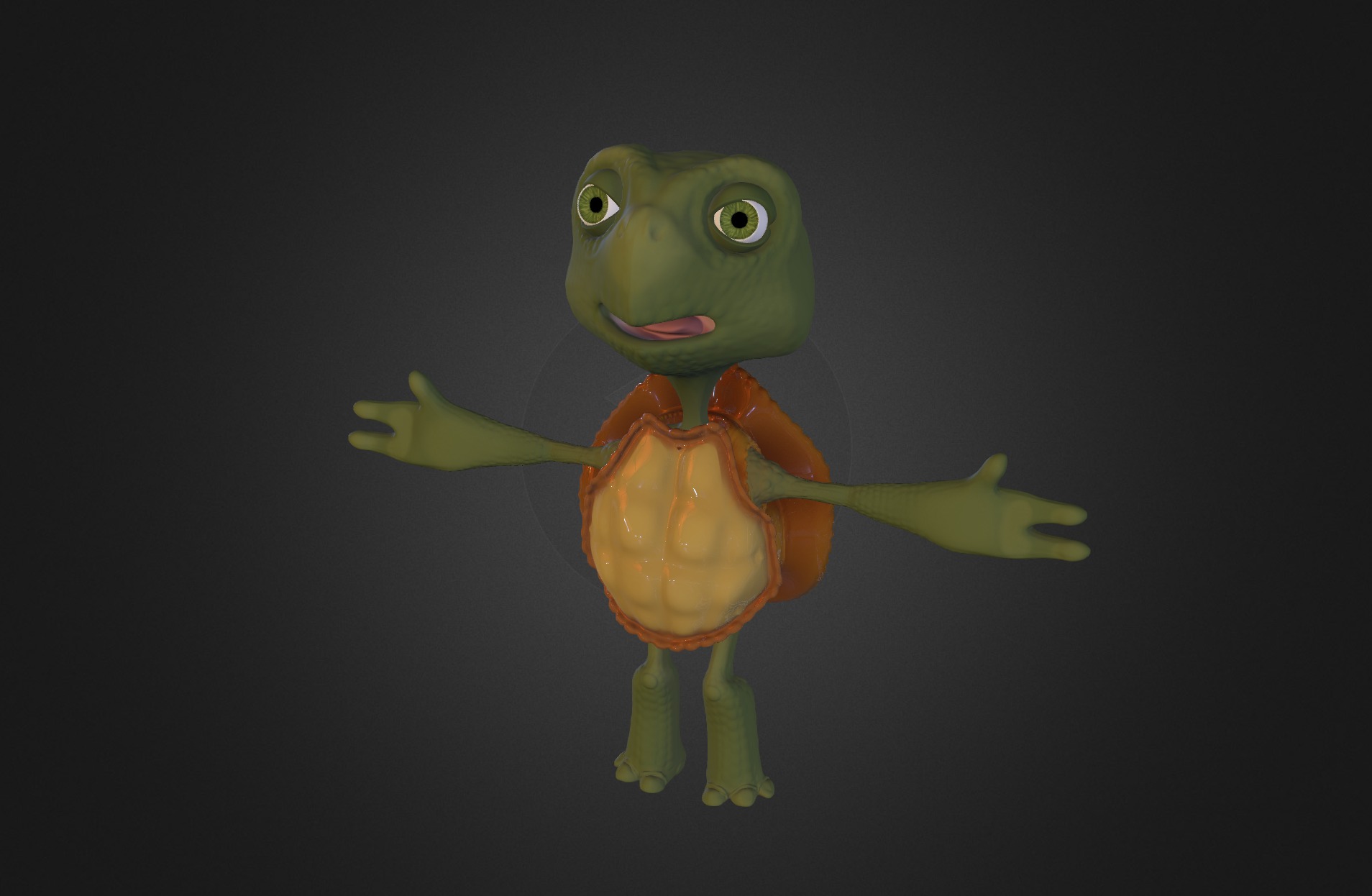 Turtle Mike — WIP - 3D model by tragische [9671516] - Sketchfab