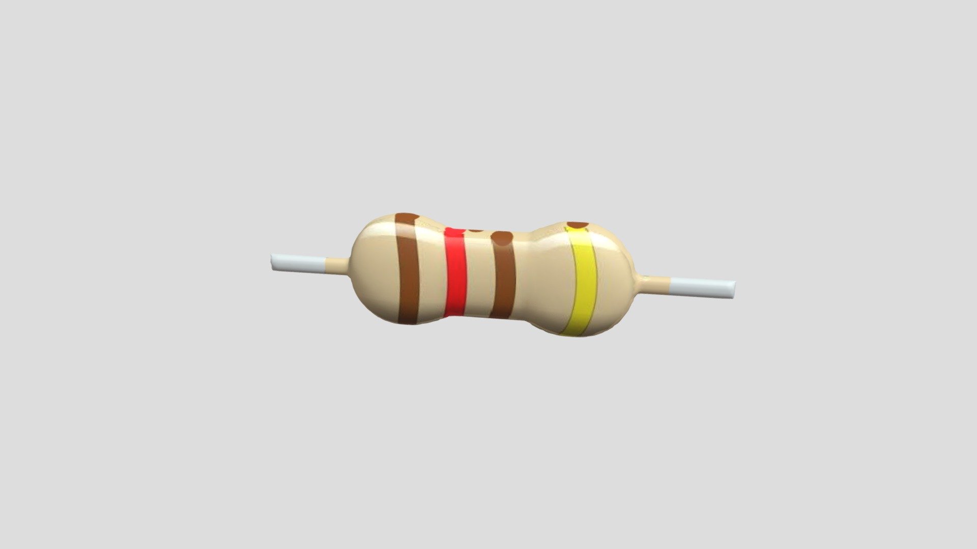 Resistor 3D - Download Free 3D model by syukurmanhia3 [9673373] - Sketchfab