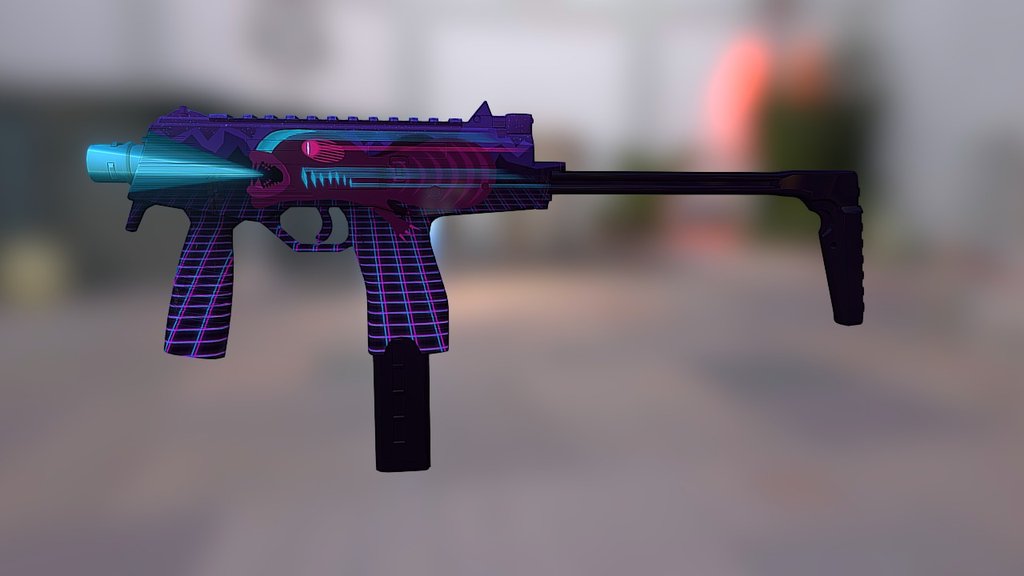Mp9 | Space Fish - 3D model by RAZNiK [9674fec] - Sketchfab