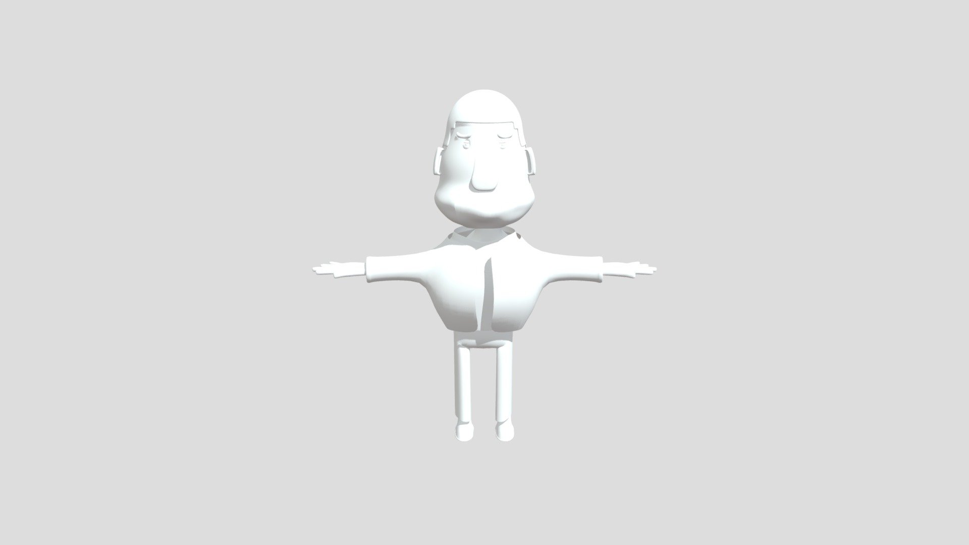 man - 3D model by bigzhang [9677ad6] - Sketchfab