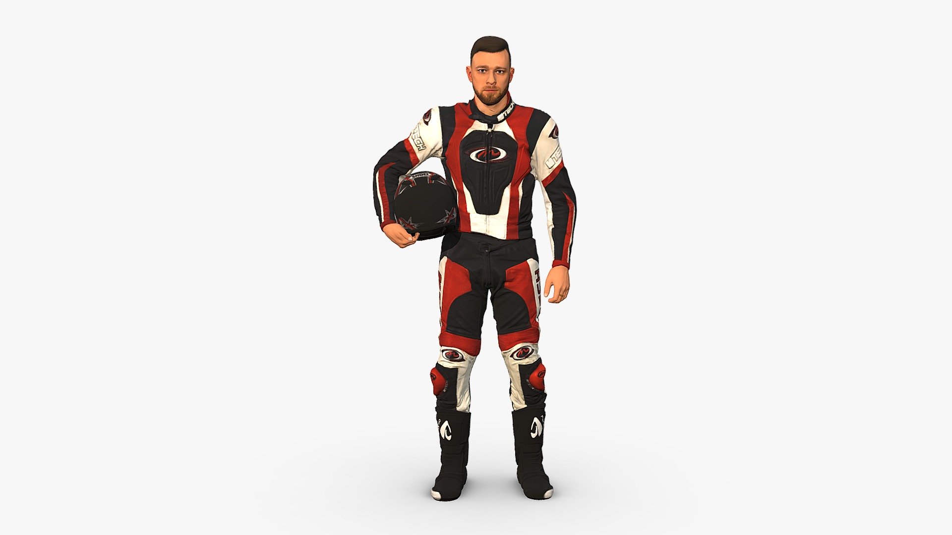 Biker 0709-1 - Buy Royalty Free 3D model by 3DFarm [9677afa ...