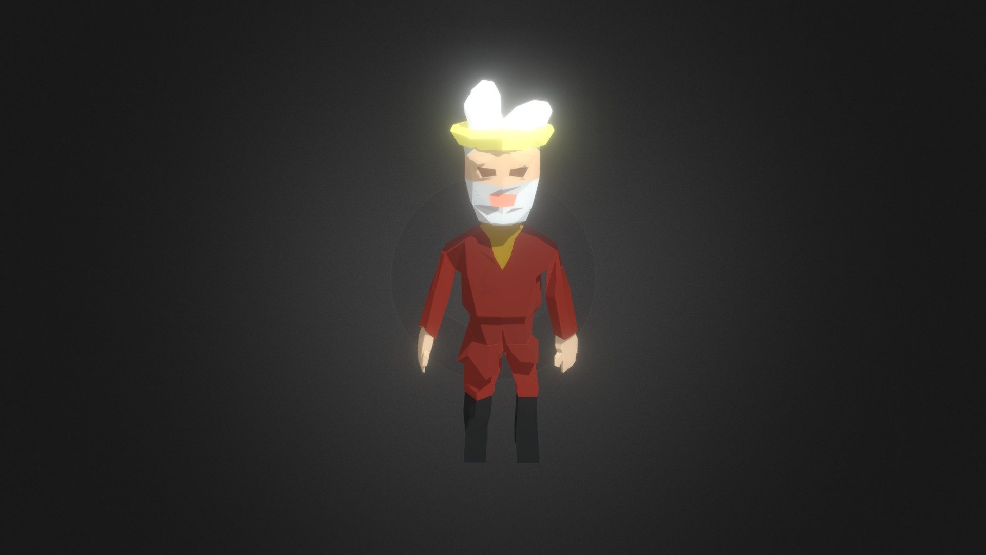 NPC Lowpoly - Mad King - 3D model by Lancaster Modelagem 3D ...