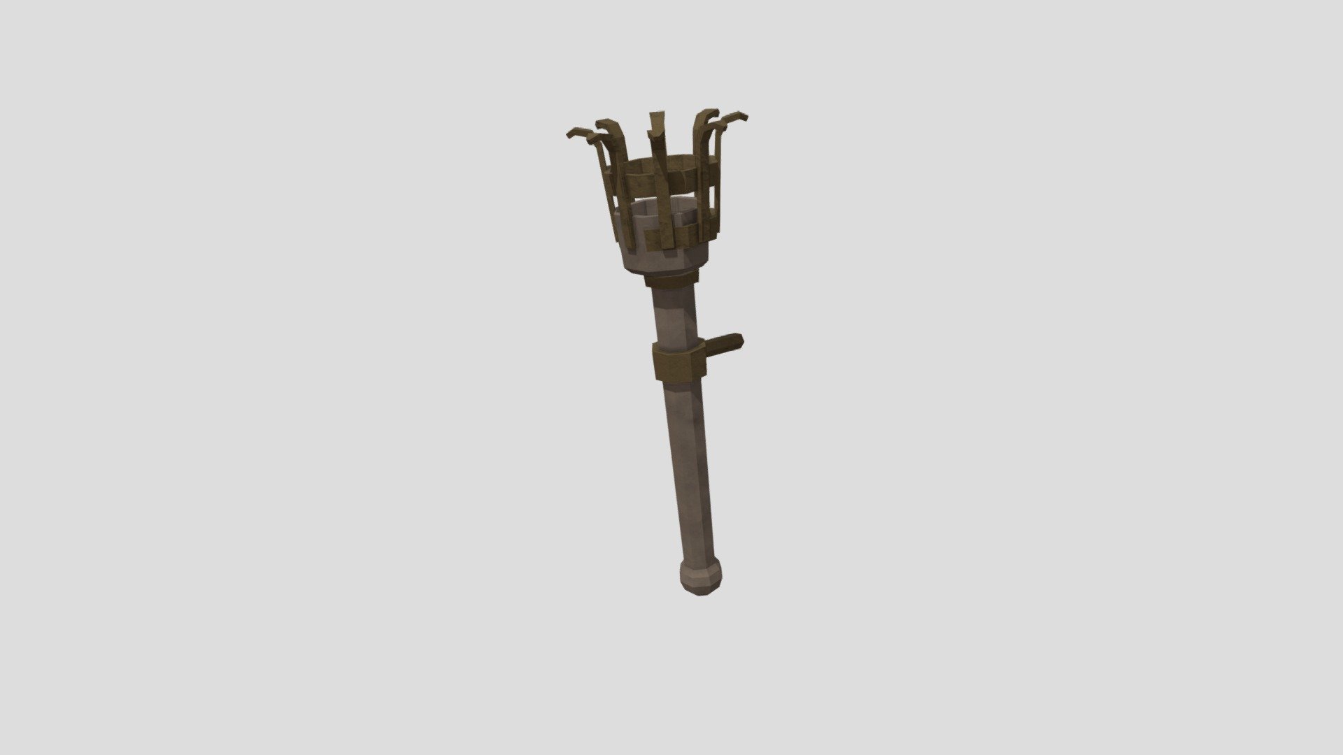 Stylized Wall Torch - Download Free 3D model by Alex Malan (@AlexMalan ...