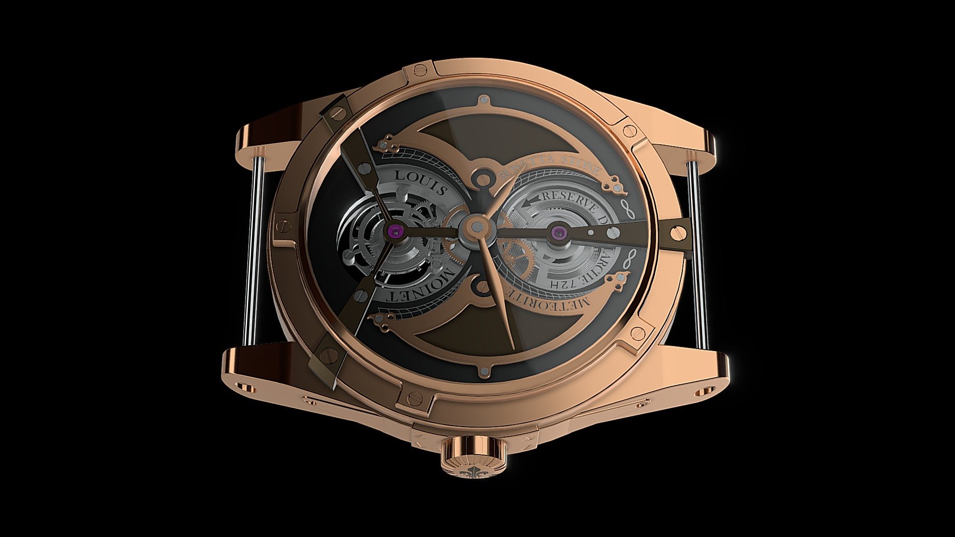 Watch Model - 3D model by Tapmod Studio [9678987] - Sketchfab