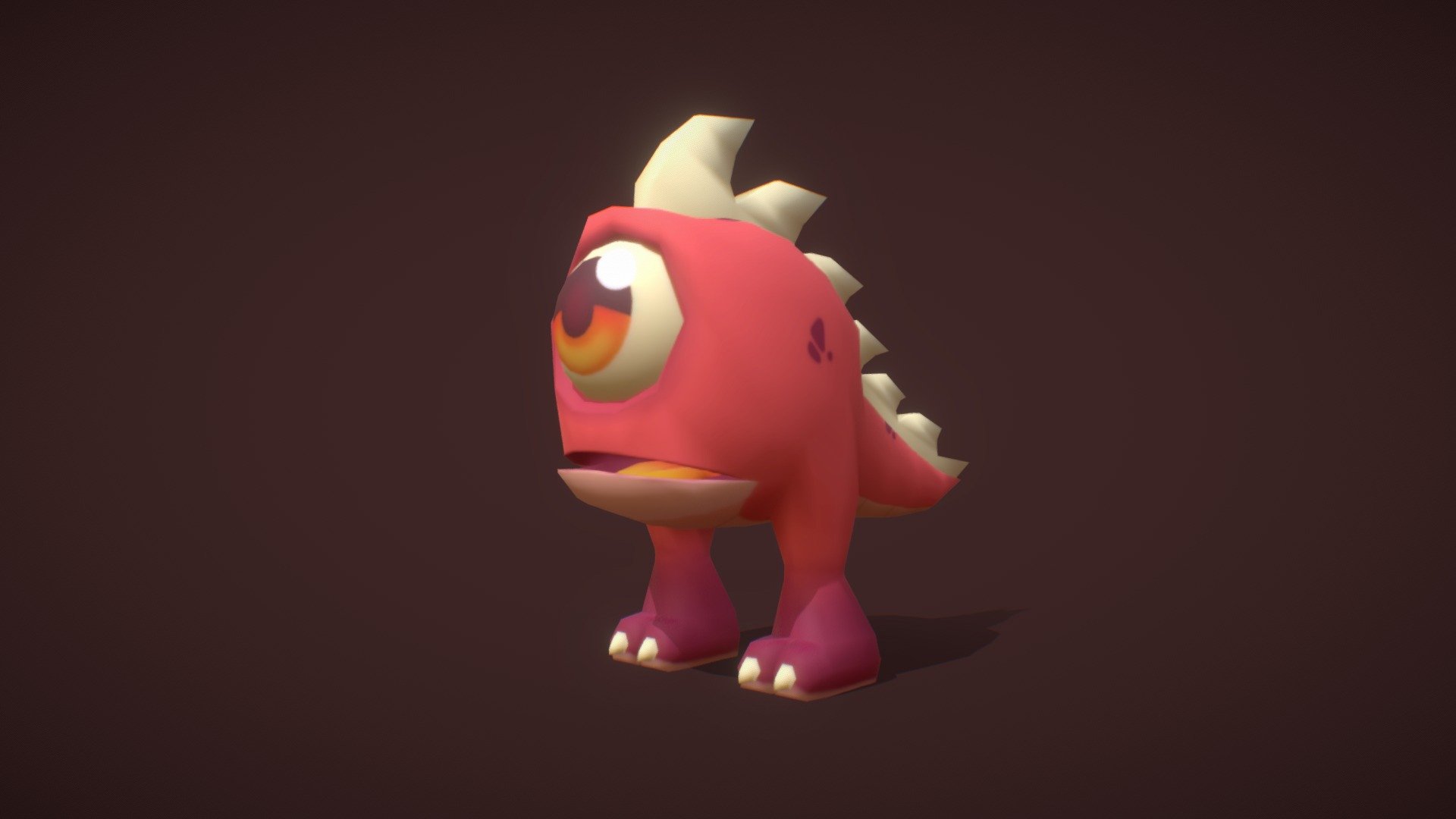 Alien/monster - 3D model by SleepyPineapple [9678ad5] - Sketchfab