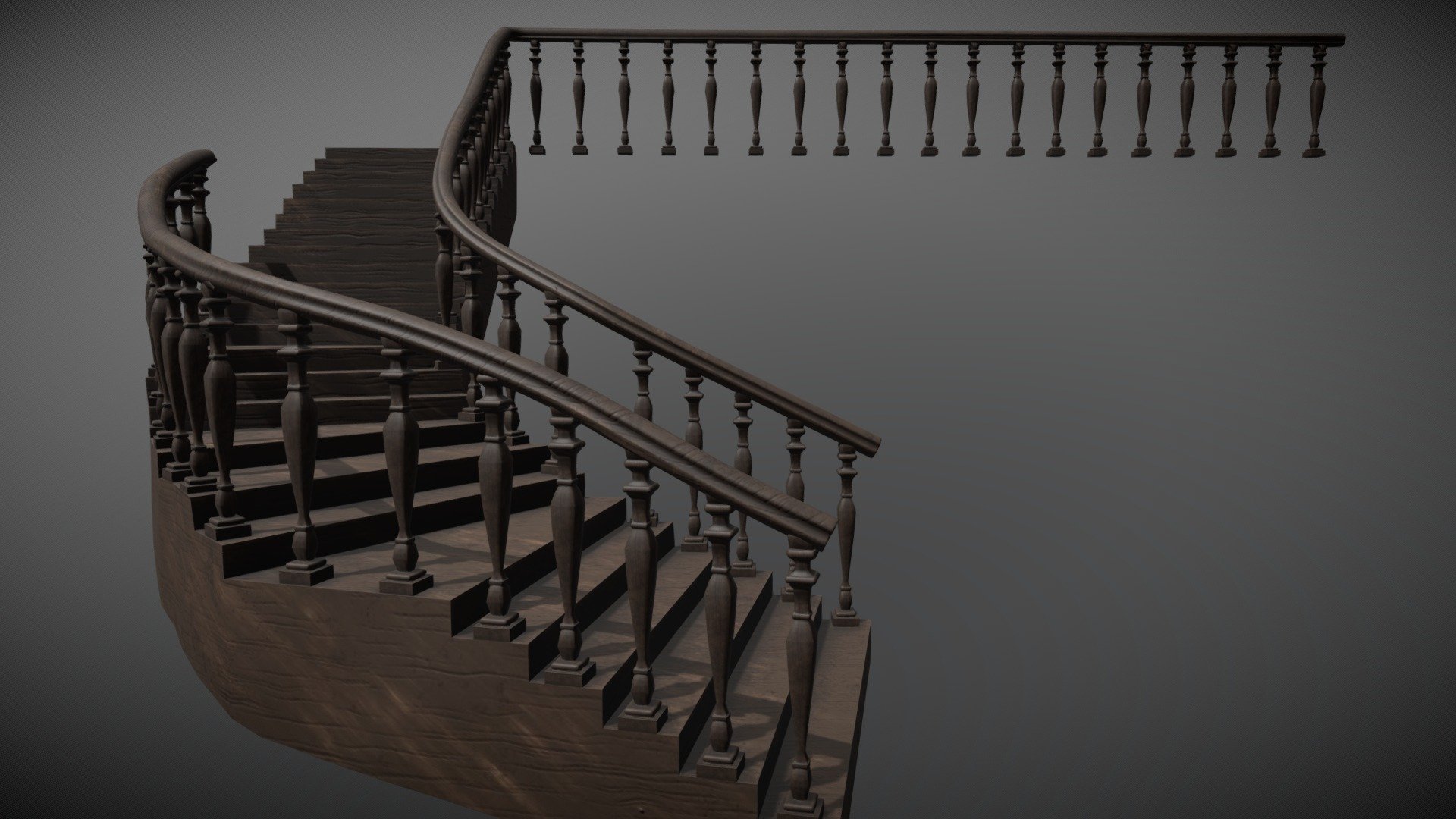 Staircase - 3D model by anissamedina24 [9679a6d] - Sketchfab