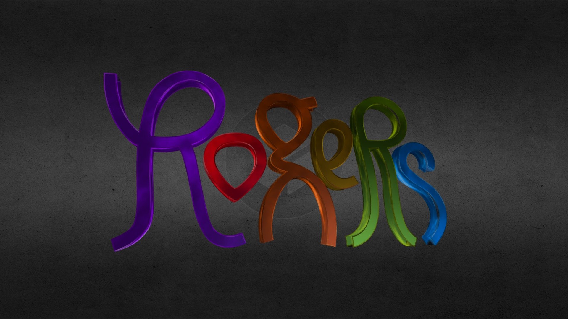 ROGERS logo - 3D model by Mihály Sáránszki (@musaic) [9679d11] - Sketchfab