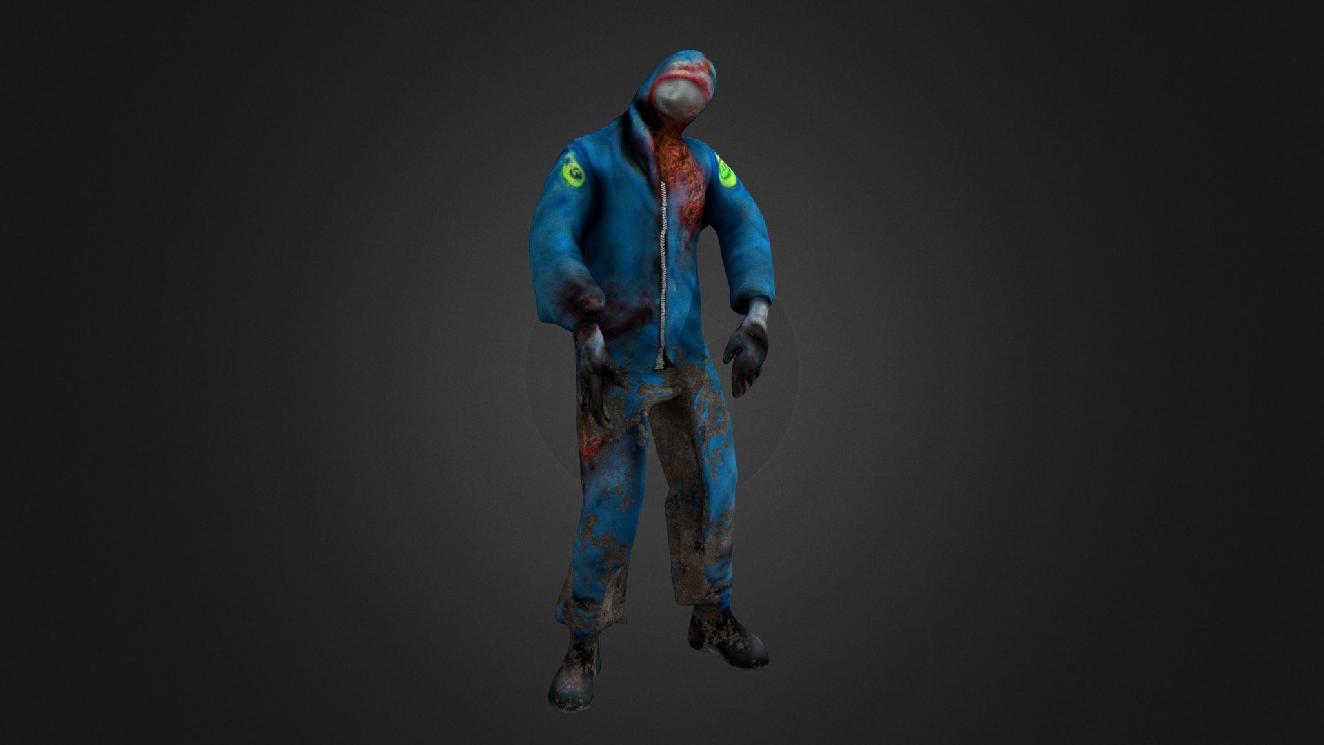 toxic Zombie 1 Idle (animated) - Download Free 3D model by vicente ...