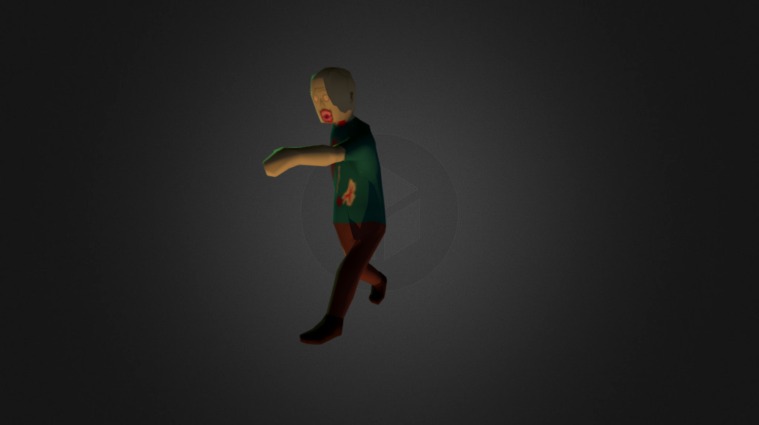 Zombie Test 1 - 3D model by Thiago Ferraro (@thiagoferraro) [967be7a ...