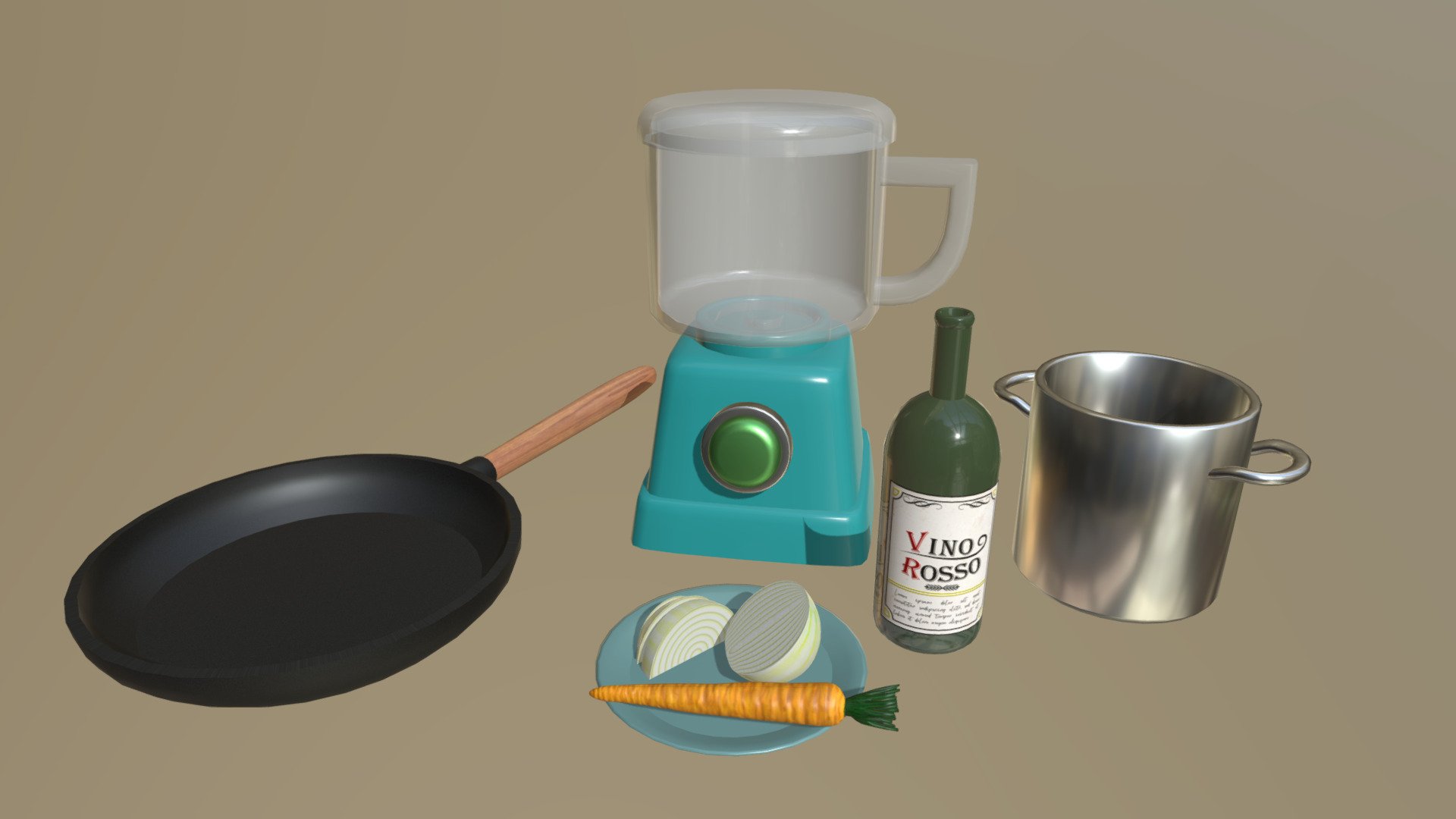University Recipes - Kitchenware - 3D model by PhiMue [967c40d] - Sketchfab