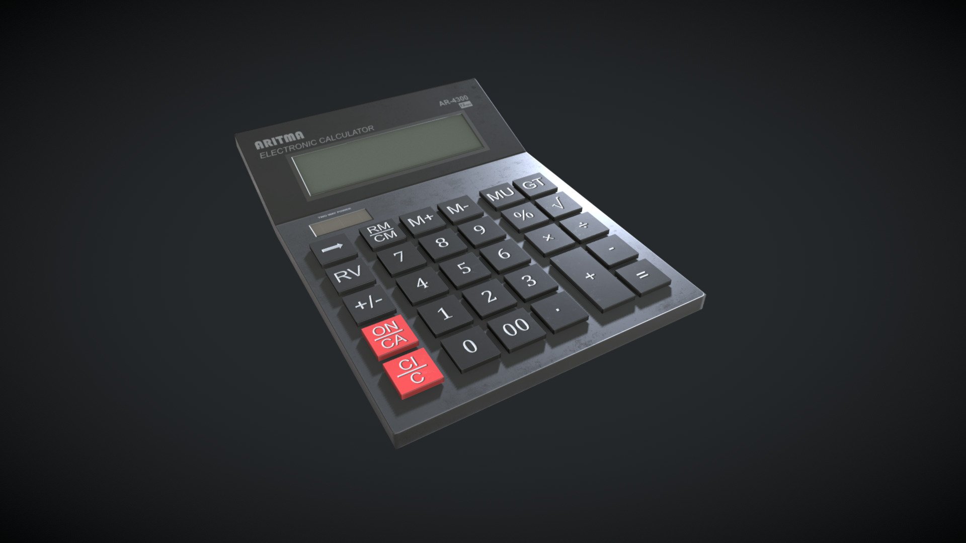 Calculator - Buy Royalty Free 3D model by LiquidPixel (@liquid_pixel ...