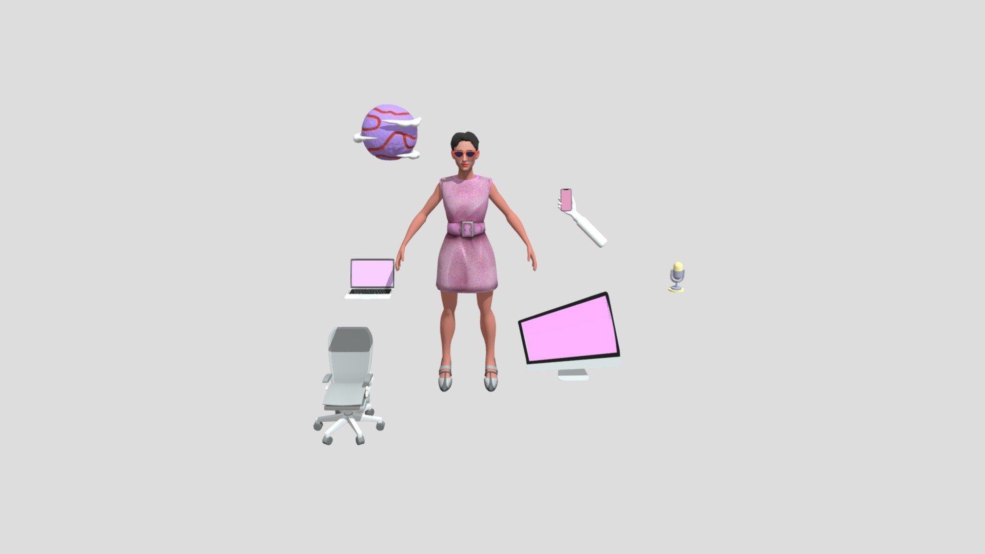 Portfolio avatar - 3D model by ztia [9680b6b] - Sketchfab