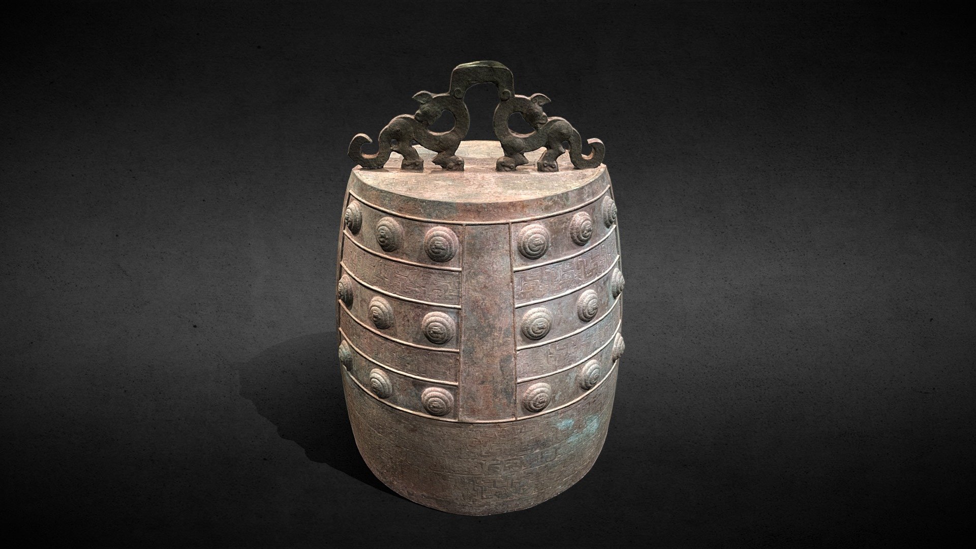 BO(Musical Instrument) WITH DRAGON DESIGN - 3D model by Tigershill ...