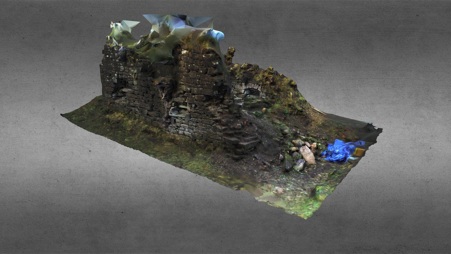 Peel Tower, Castle Semple Loch – 1st Model - 3D model by Liam McKinstry ...
