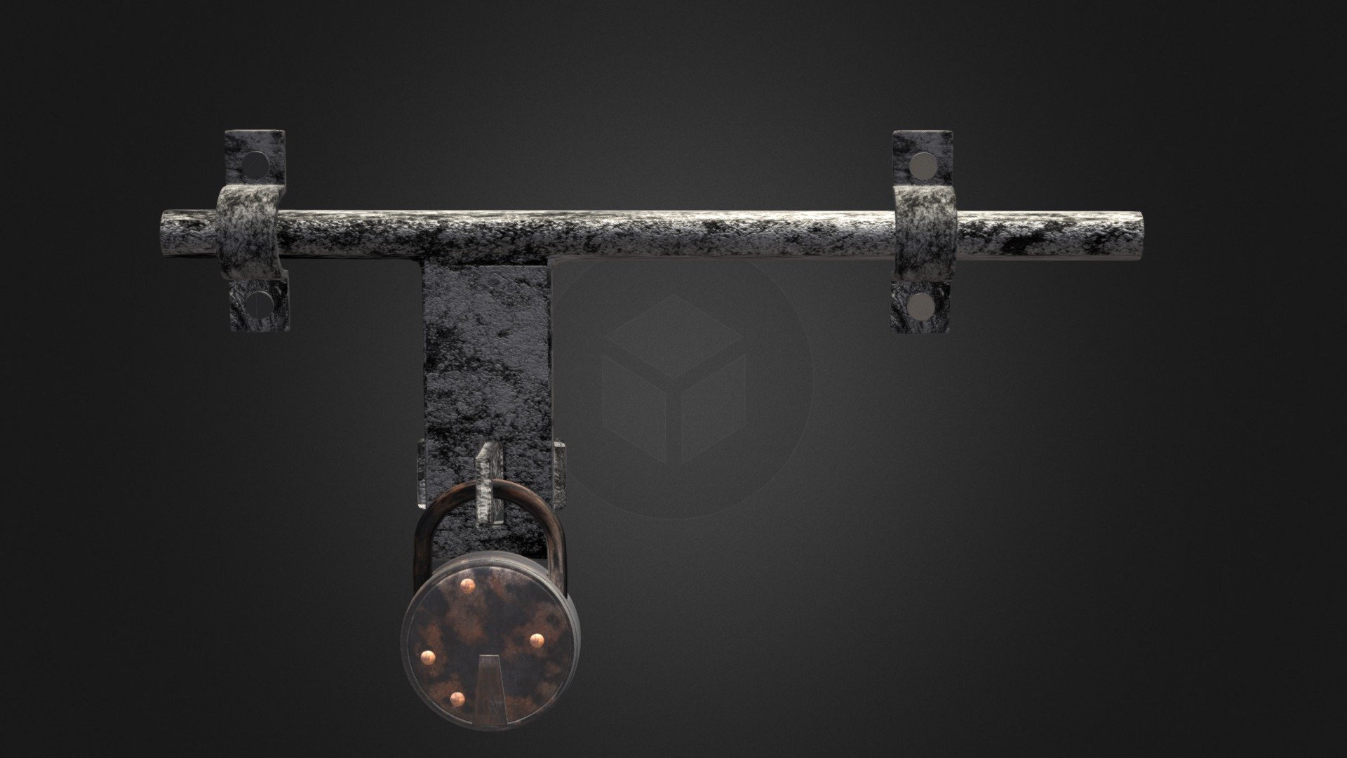 Knob and lock - 3D model by Vaishnavi Vaidya (@vaishnav6308) [9682bd4 ...