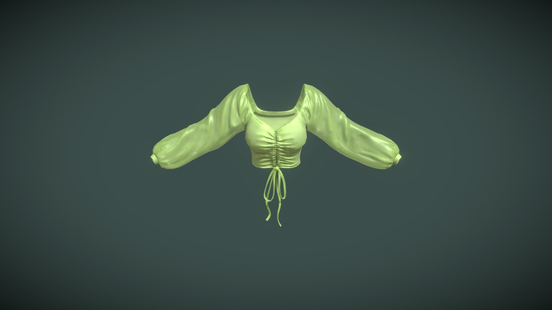 crop top - 3D model by charda33 [96841b2] - Sketchfab
